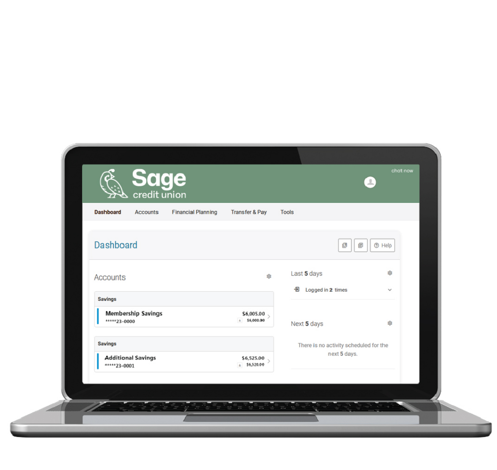 Business Online Banking - Sage Credit Union
